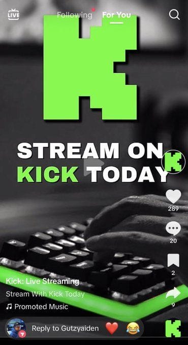 Twitch streamer claims Kick stole his content and used it in official ...