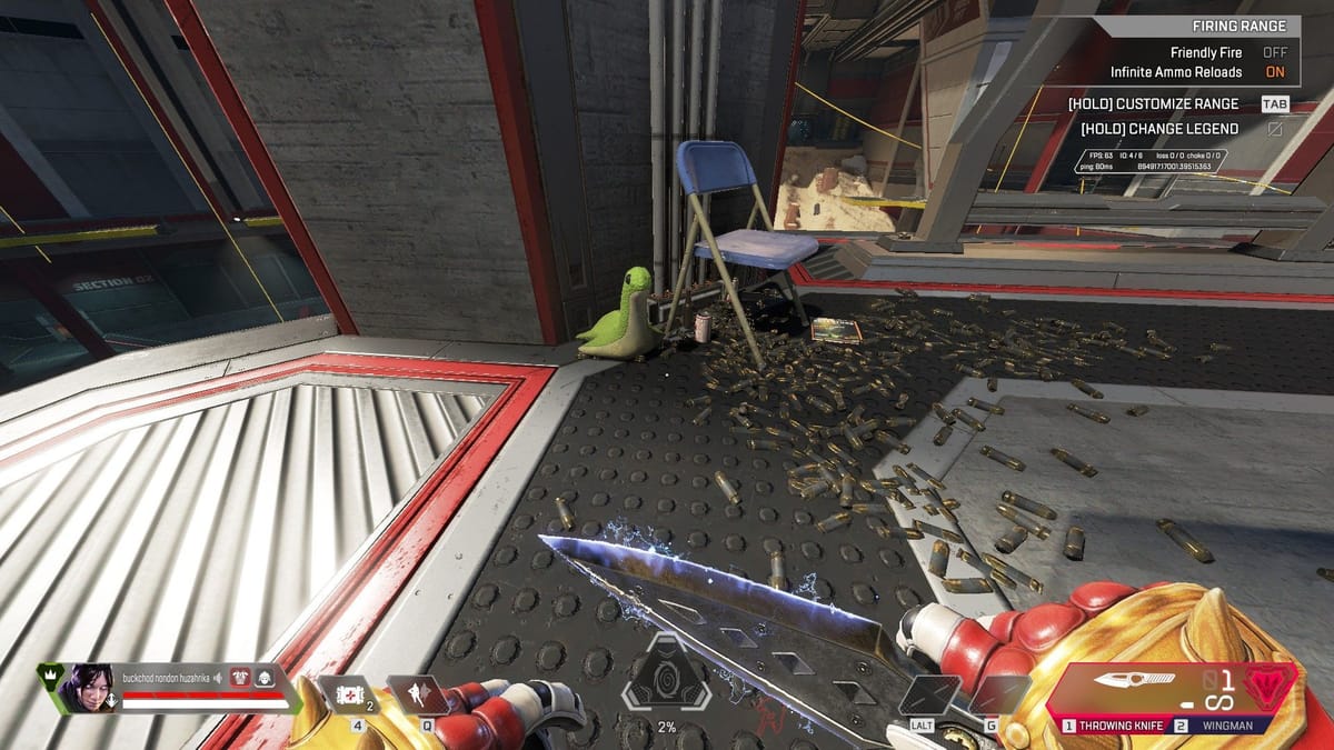 Where to find all hidden Nessies in the Firing Range in Apex Legends Season 17