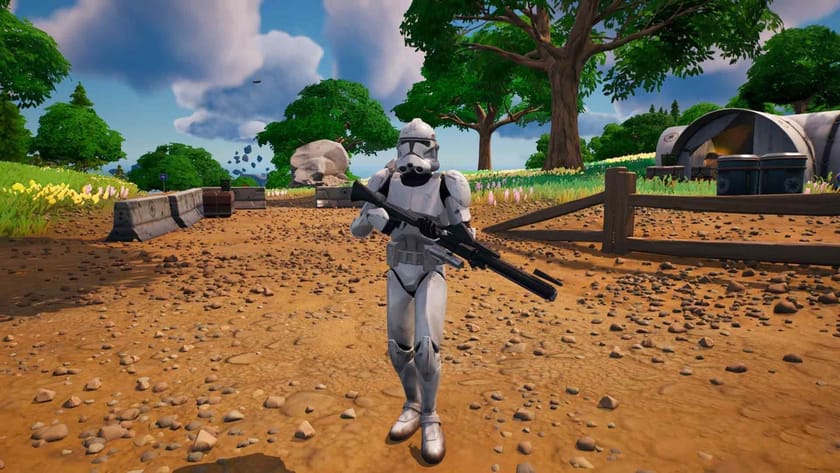 Where to Eliminate clone troopers in Fortnite