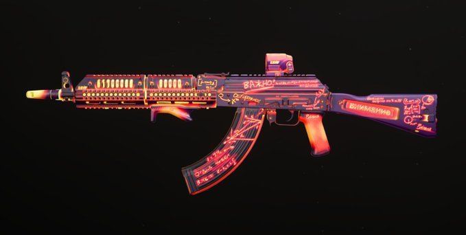 How to get glowing Kastov 762 Heated Madness blueprint in Warzone 2 and ...