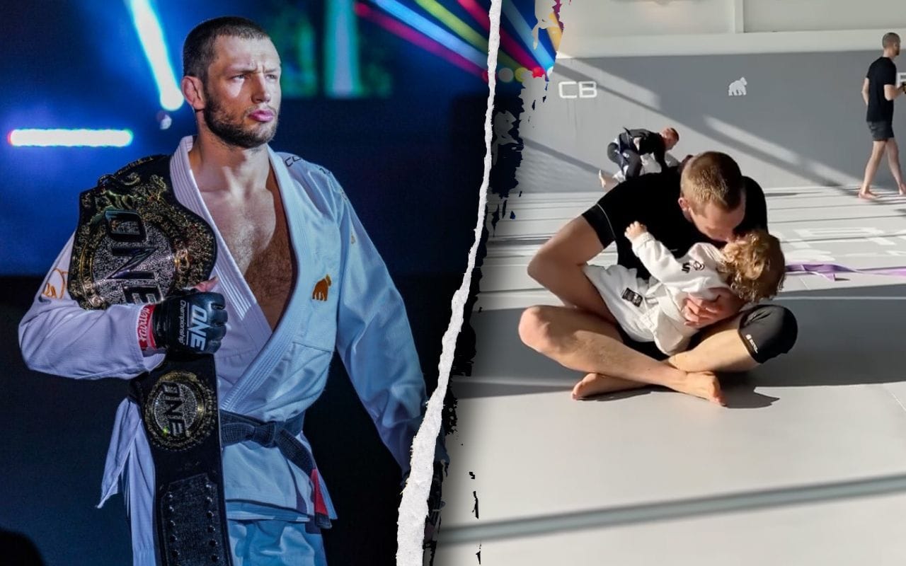 ONE Championship shares adorable clip of Reinier de Ridder training ...