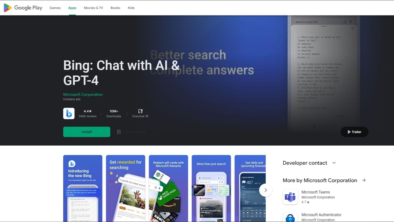 How to use Bing AI with ChatGPT-4 on Android and iOS