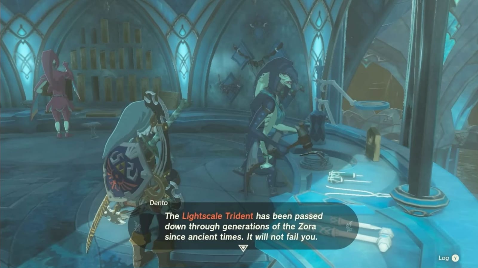 How to get Lightscale Trident in The Legend of Zelda Tears of the Kingdom