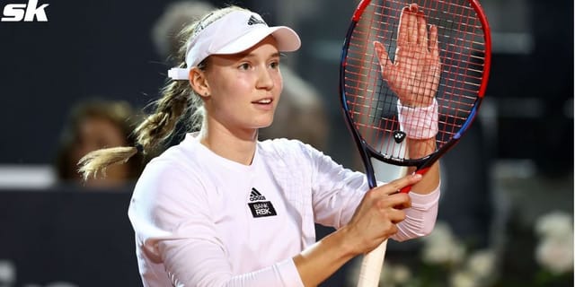 Elena Rybakina says rain has helped her at the Italian Open as she ...