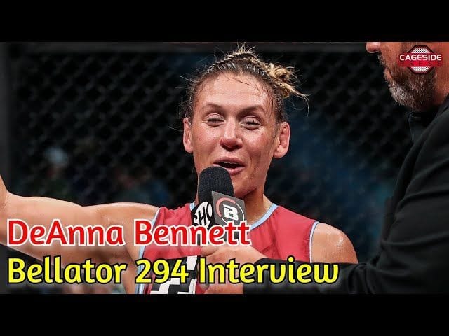 When UFC alum DeAnna Bennett looked back at pre-fighting life as ER worker