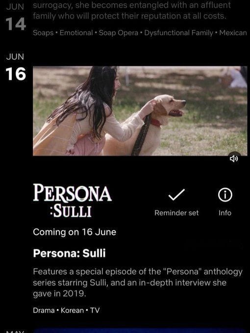 Persona: Sulli- Everything we know so far about the upcoming short film