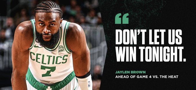 "They let you get three man" - Boston Celtics fans destroy Jaylen Brown ...