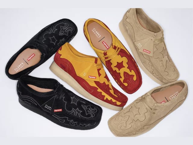 Supreme x Clarks Originals Spring 2023 collection: Release time ...