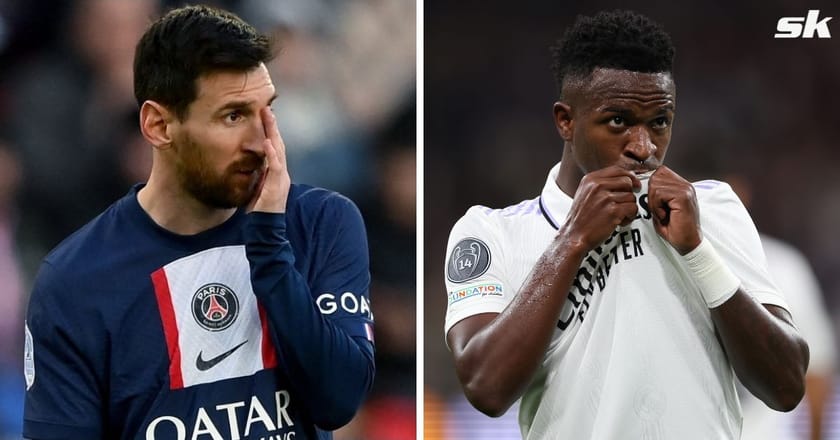 Vinicius Jr re-shares post on incredible stat involving PSG superstar ...