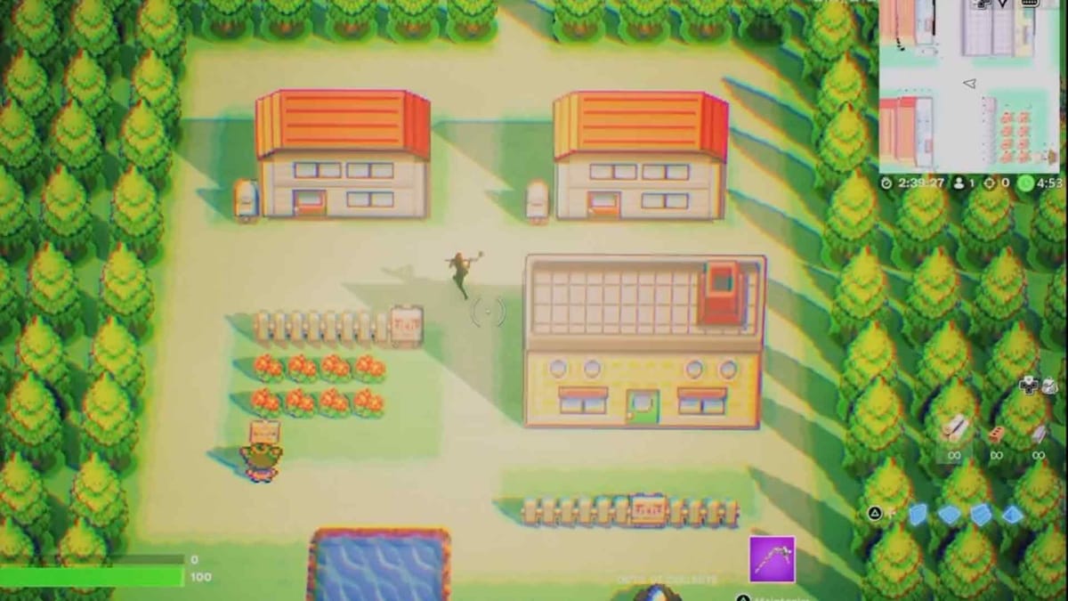 Unofficial Fortnite x Pokemon collaboration was created in Creative mode