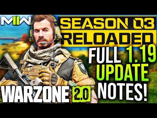 All gameplay changes in Warzone 2 Season 3 Reloaded patch