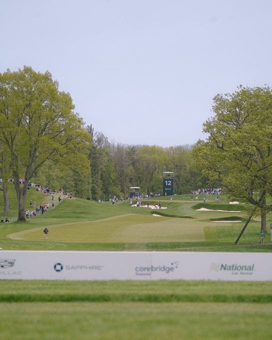 What does the Food & Beverage menu at the PGA Championship look like?