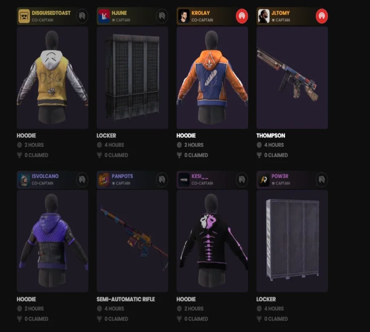 Rust Twitch Rivals 3 drops: All rewards, how to earn, and more