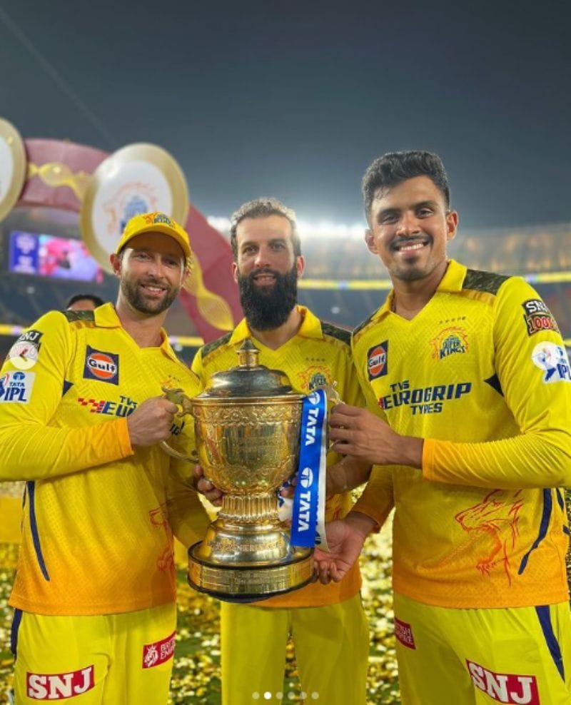 [In Pictures]: MS Dhoni and Co. celebrate CSK’s IPL 2023 triumph with ...