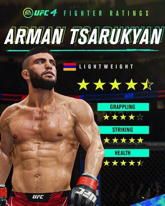 EA Sports UFC 4: EA Sports UFC 4 Roster Update: Two surging fighters ...