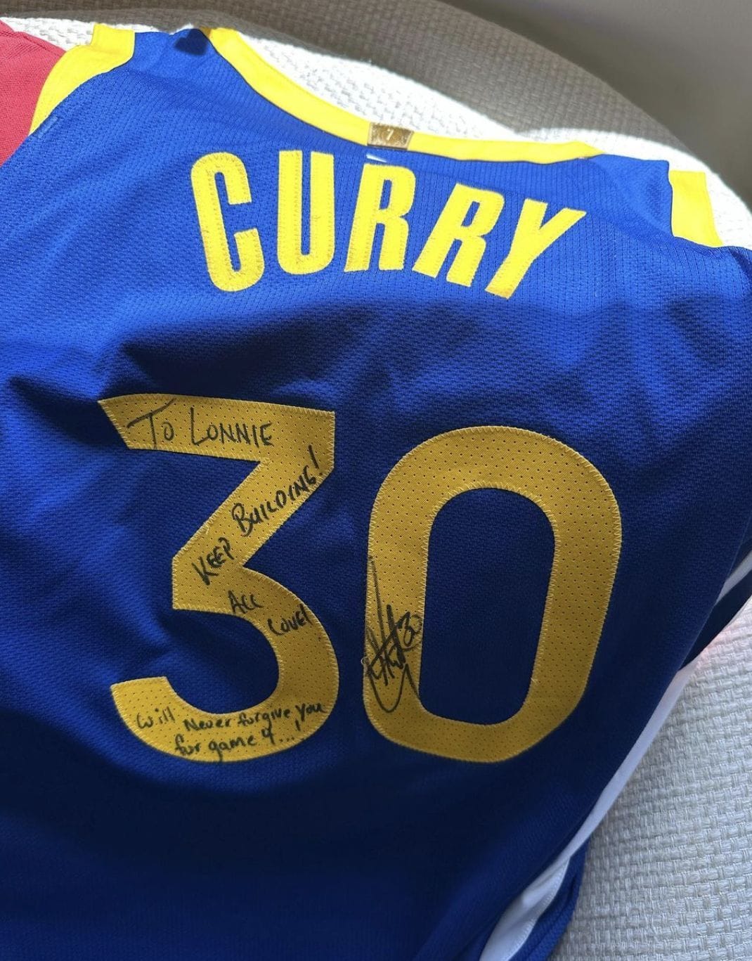 “Will never forgive you for Game 4” - Steph Curry’s hysterical message ...