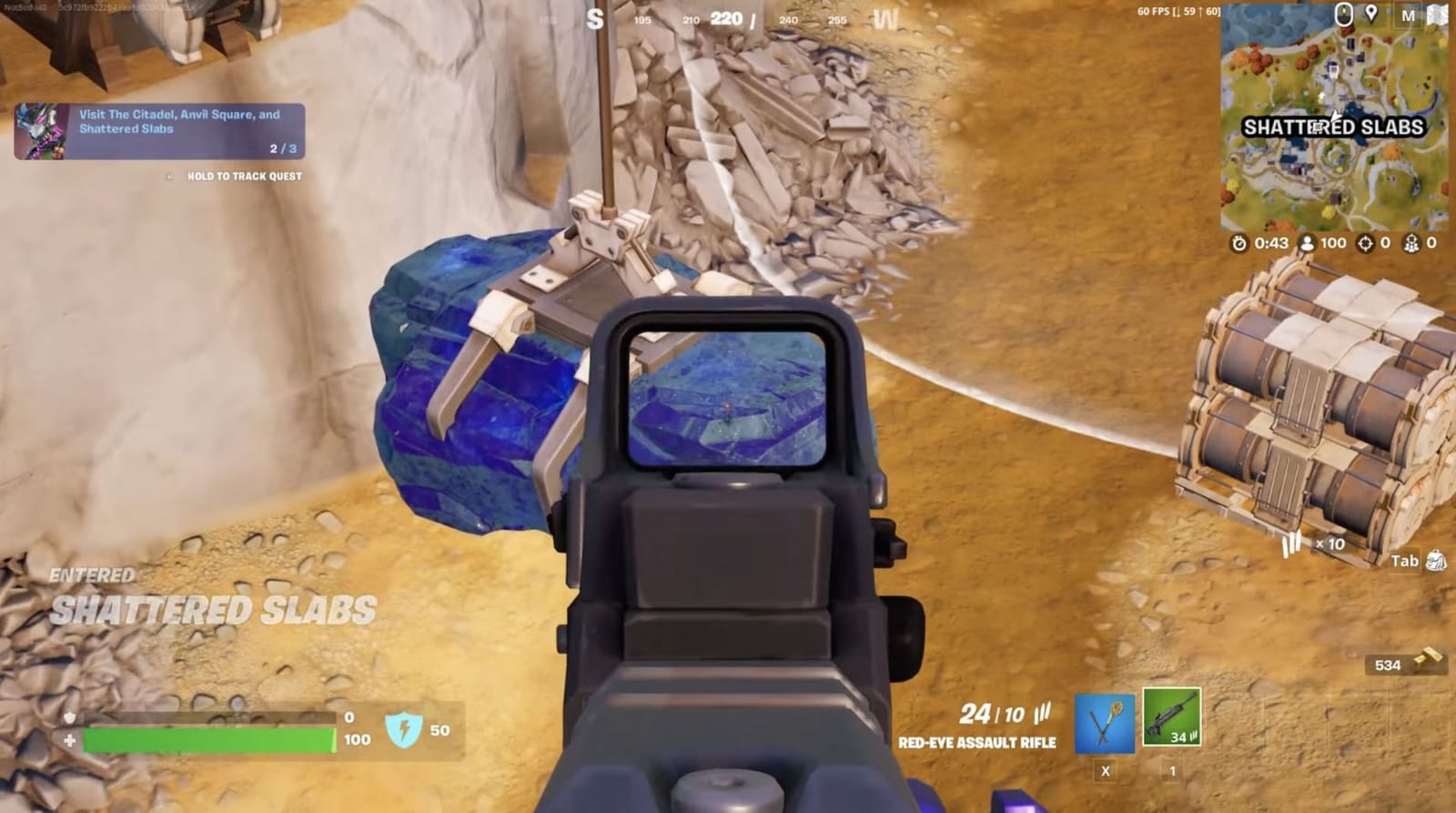 All Kinetic ore locations in Fortnite Chapter 4 Season 2