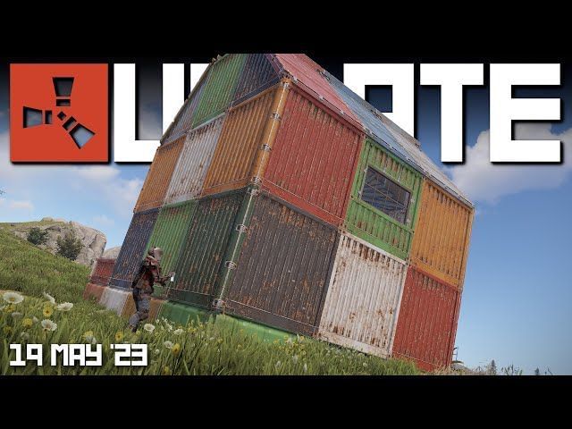 Rust June 2023 upcoming changes: Shipping container skins, sleeping bag ...