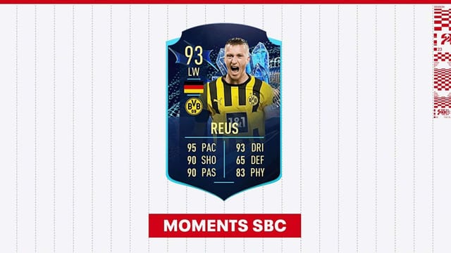 Marco Reus Bundesliga TOTS Moments SBC: FIFA 23 Marco Reus Bundesliga ...