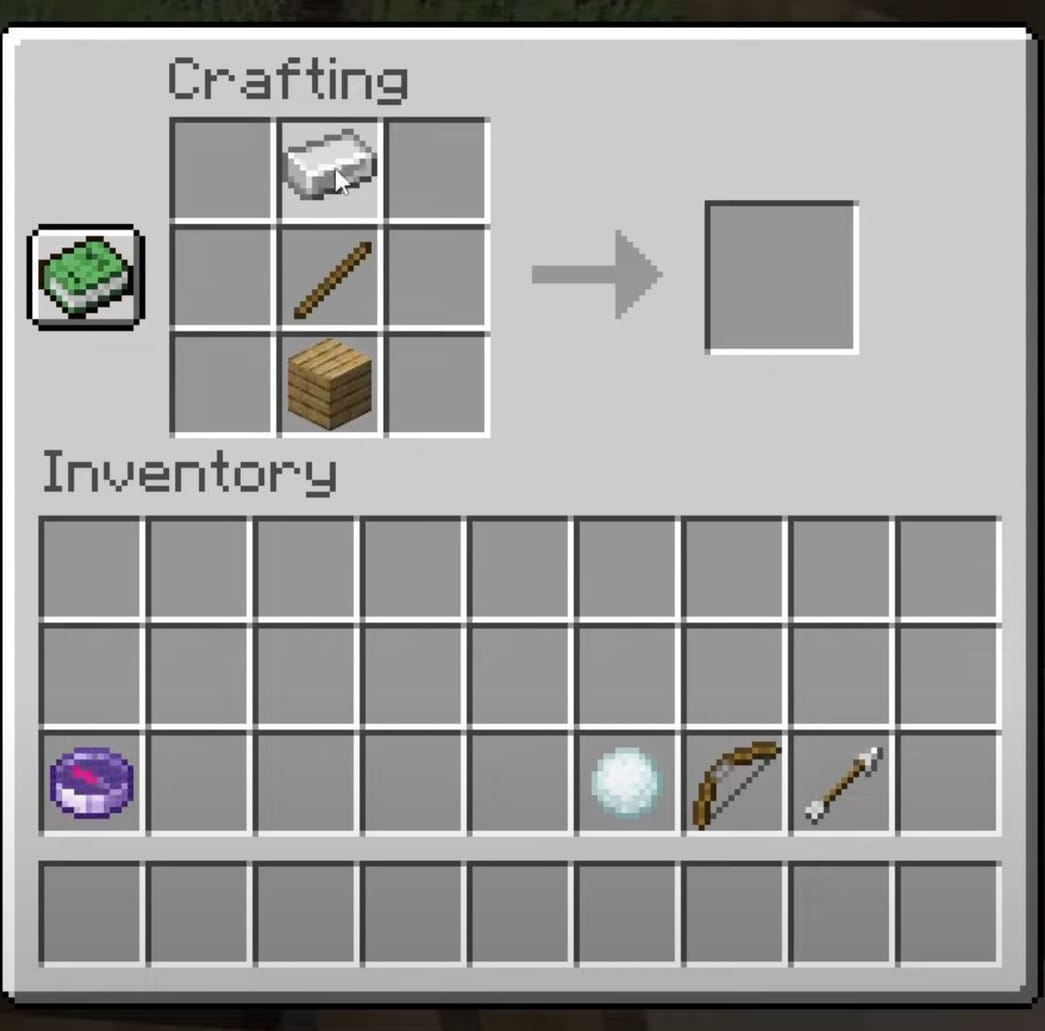 How to Craft a Tripwire Hook in Minecraft