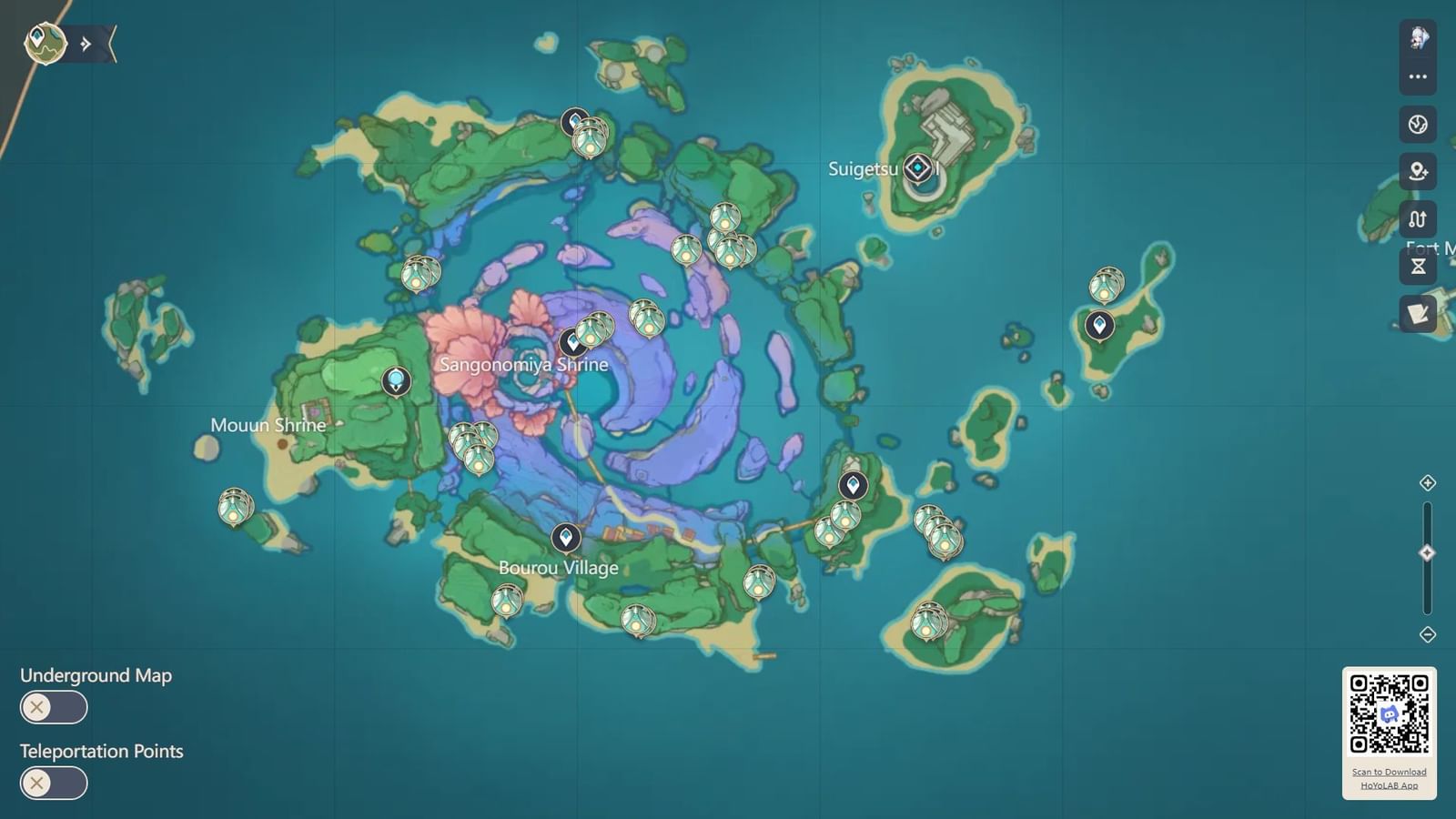 All Genshin Impact Spectral Husk, Heart, and Nucleus locations