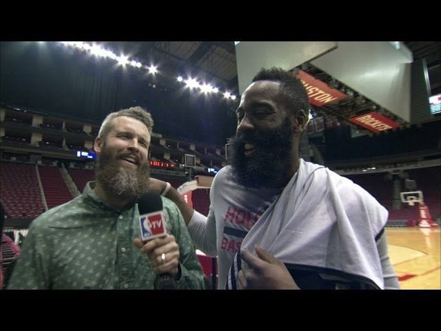 When was the last time James Harden was without a beard? Taking a ...