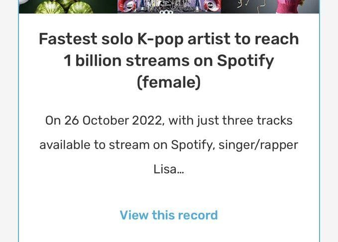 "Absolute powerhouse": BLACKPINK's Lisa's fans praise her for topping ...