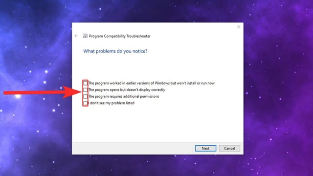 How to run older software in compatibility mode in Windows
