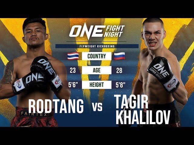 ONE Championship: Throw it back to the wild kickboxing brawl between ...