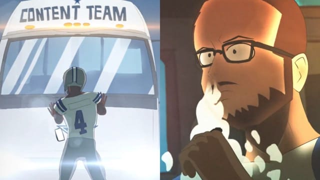 Los Angeles Chargers schedule release video: Mike McDaniel smoking vape ...