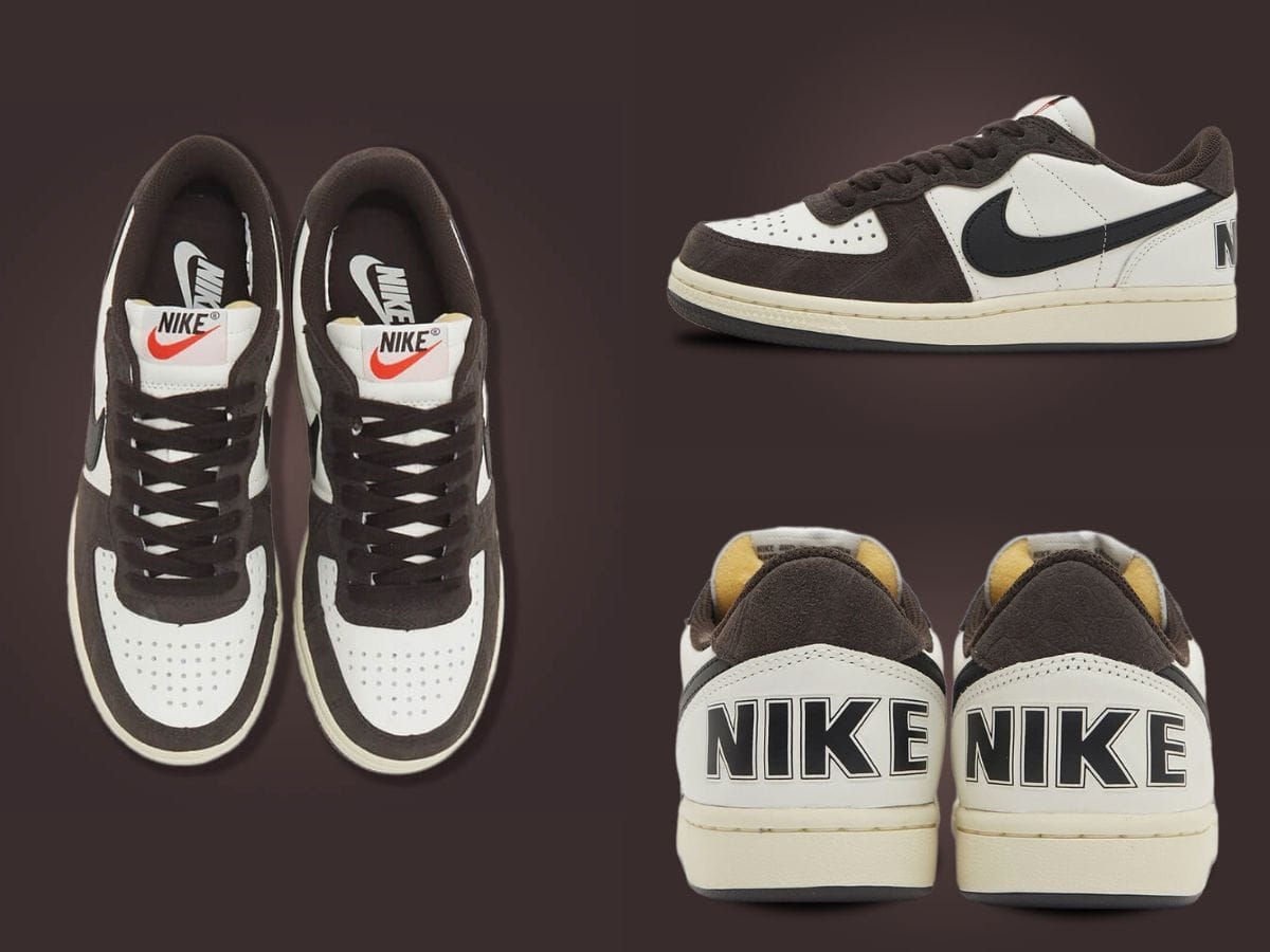 Nike Terminator Low Brown Suede Croc shoes: Where to get, price, and ...