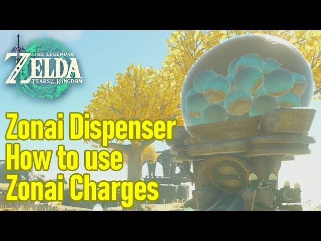 How to use Zonai Charges in The Legend of Zelda Tears of the Kingdom