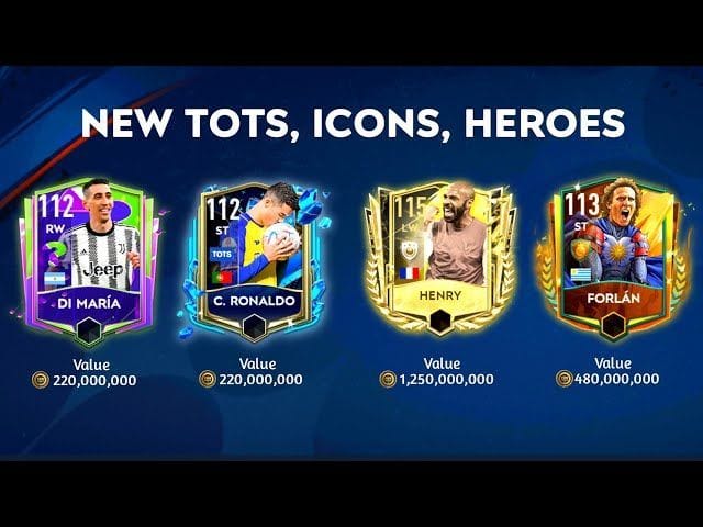 EA Sports adds new TOTS Icons to FIFA Mobile including Henry and Nesta