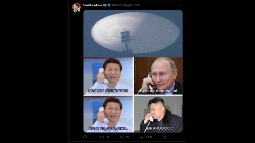 Is there another spy balloon over Hawaii? Hilarious memes ensue online ...