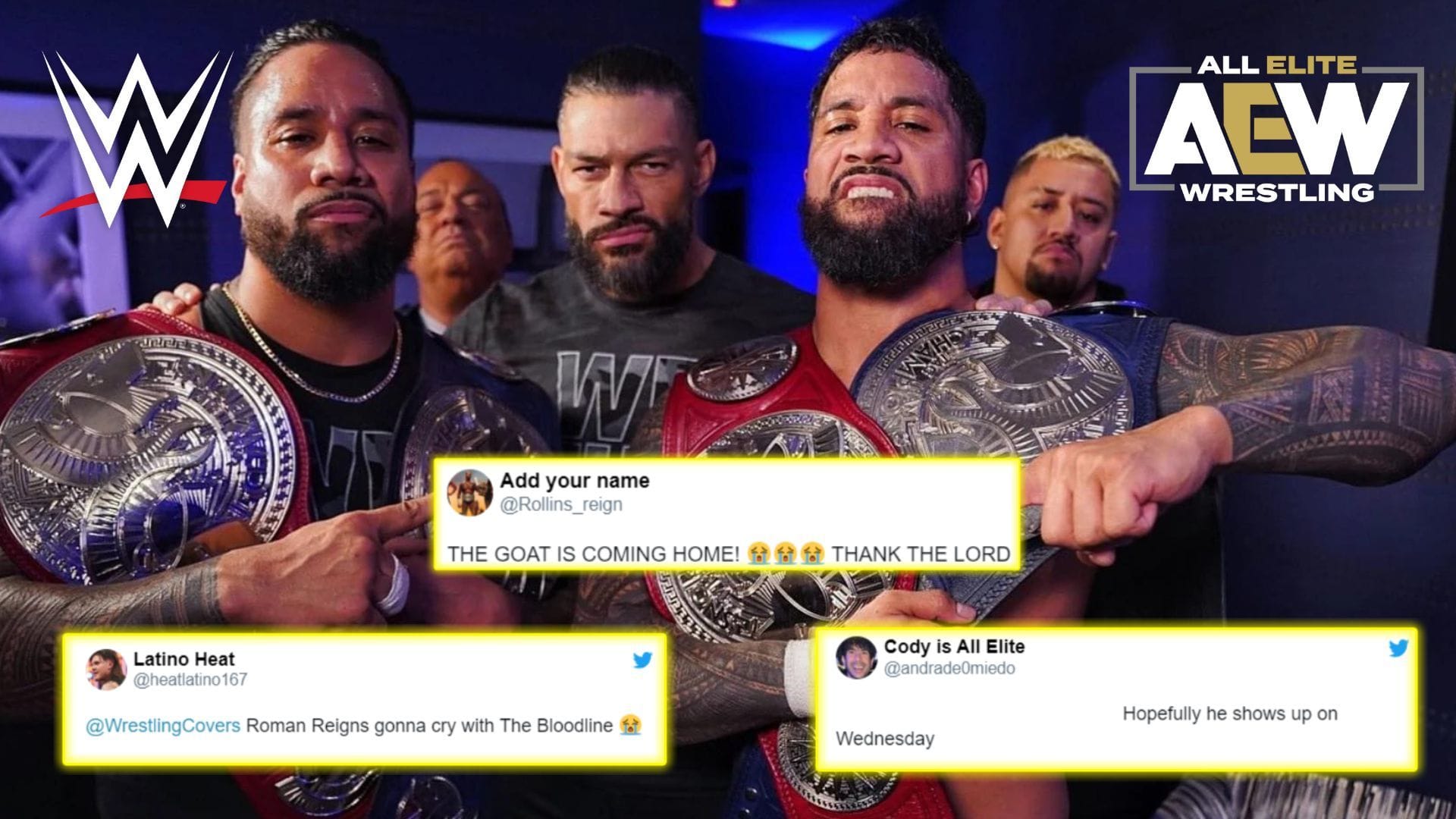 "Roman Reigns gonna cry with The Bloodline" - Rumors of WWE veteran's ...