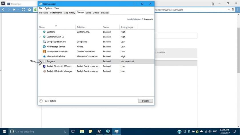 How to speed up Windows 10 boot by disabling startup programs
