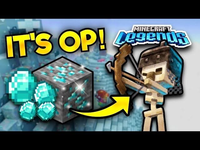 How to get diamonds in Minecraft Legends