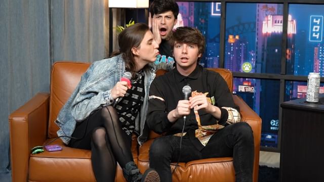 "Repulsive": Social media outraged as Chris Tyson and Karl Jacobs kiss ...