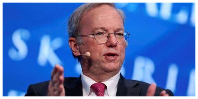 Who is Eric Schmidt? Meet billionaire ex-Google CEO joining Washington ...