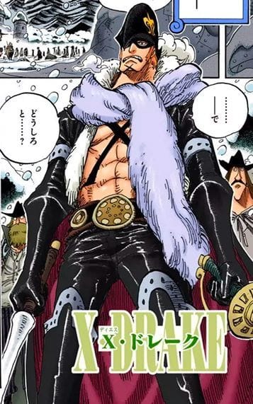 Who is X Drake in One Piece?