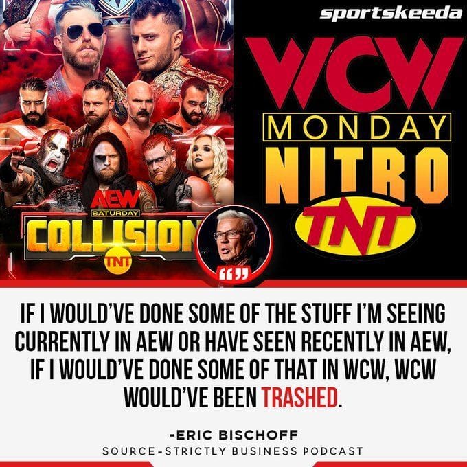 Eric Bischoff criticizes AEW Collision, says the show won't work out