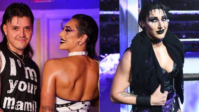 Dominik Mysterio sends a one-word message to Rhea Ripley after her win ...