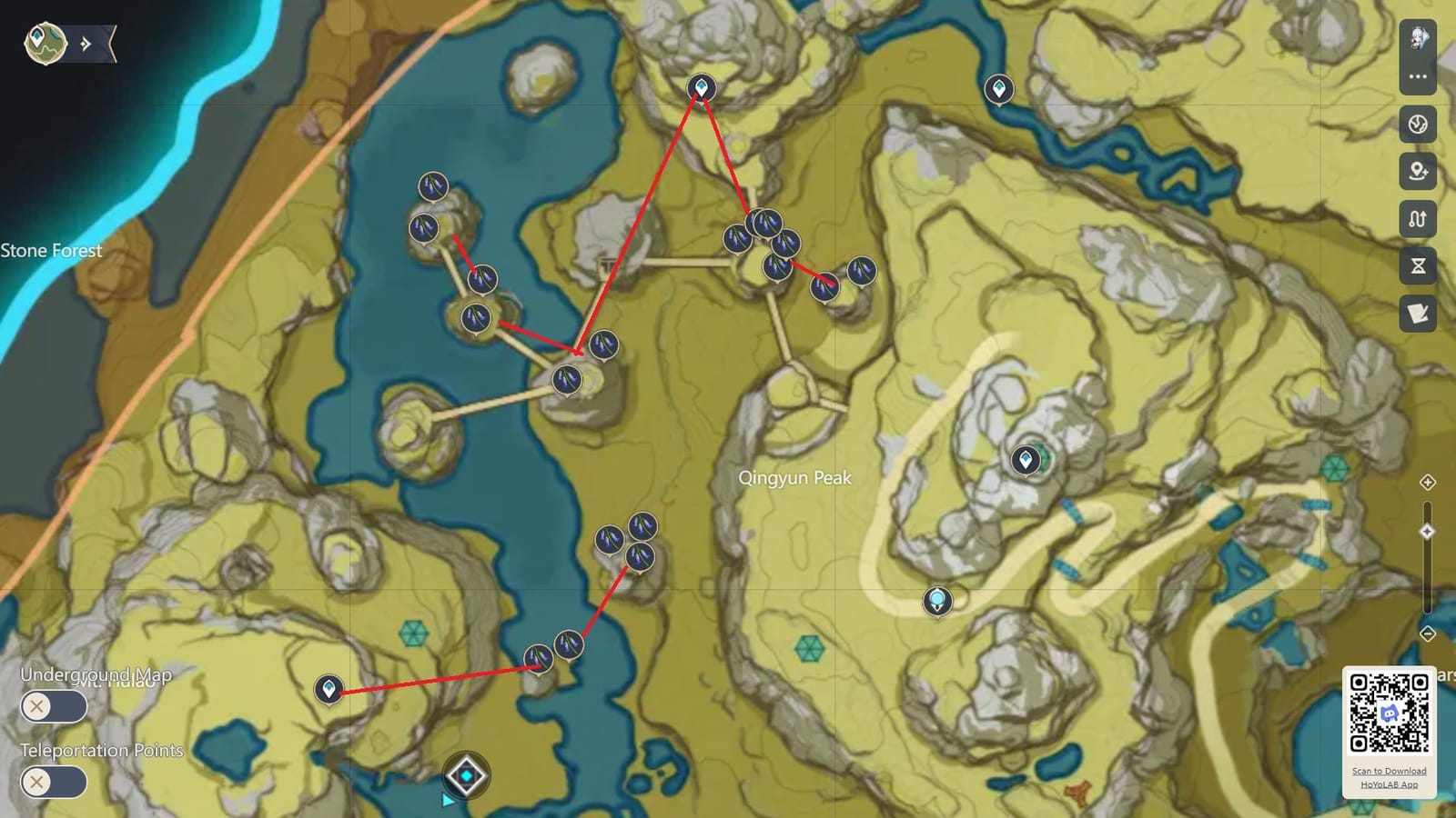 All Violetgrass locations in Genshin Impact: Baizhu materials farming guide