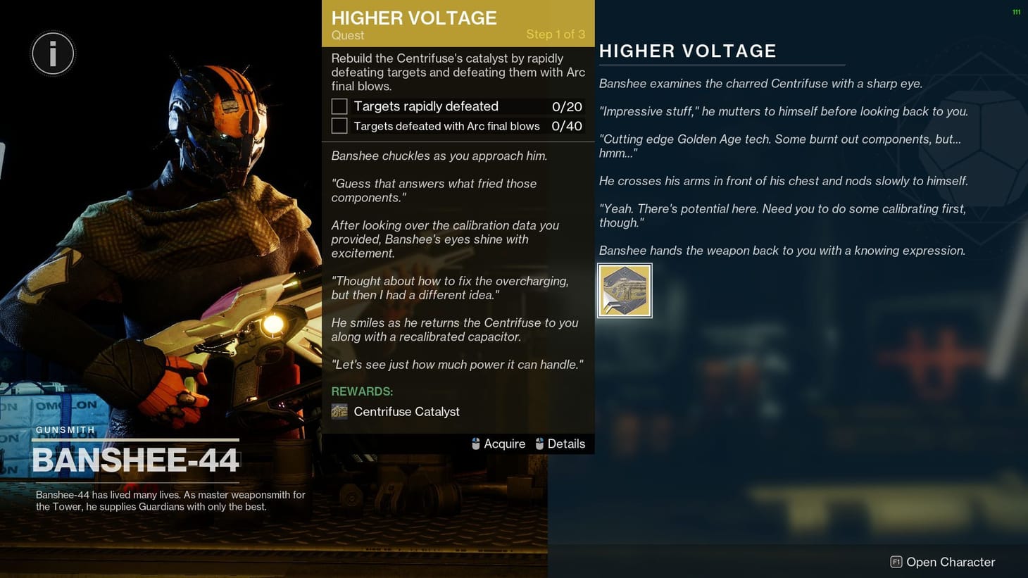 Destiny 2 Centrifuse Exotic catalyst guide: How to get, perks, and more