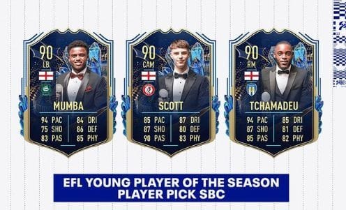 EFL Young Player of the Season SBC: FIFA 23 EFL Young Player of the Season SBC - How to complete ...