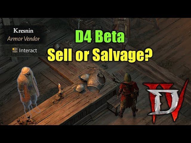 How does the stash work in Diablo 4?