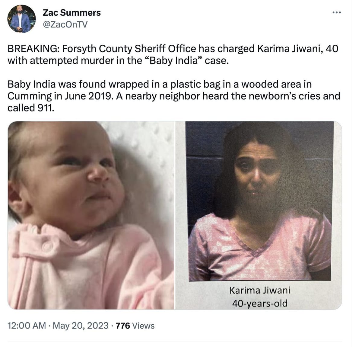Is Baby India safe now? Details explored as police arrest Karima Jiwani ...