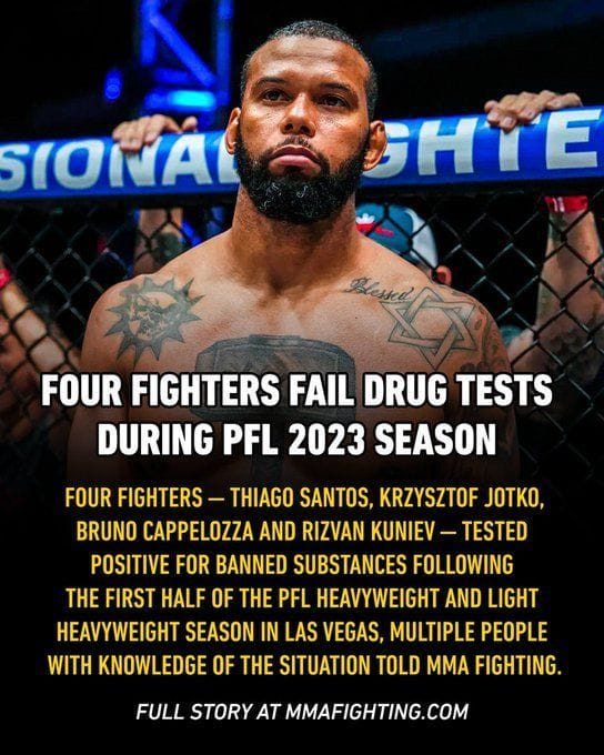 PFL PED: Fans slam USADA after PFL catches ex-UFC fighter for PED use ...