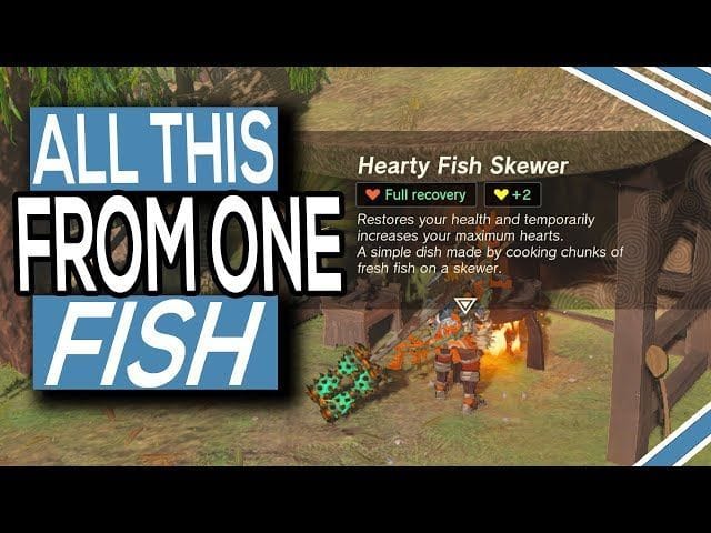 How to get and use Hearty Bass in The Legend of Zelda Tears of the Kingdom