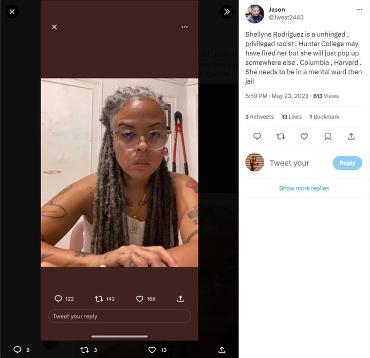 Who is Shellyne Rodriguez? Video of former Hunter College teacher ...